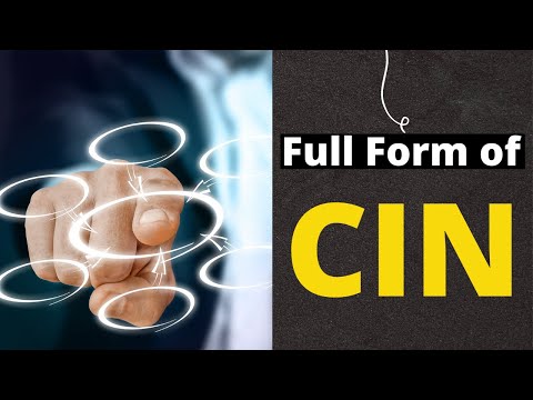Full Form of CIN || CIN Ka Full Form Kya Hai || Word Journey
