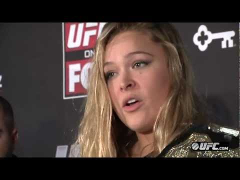 UFC: Ronda Rousey crowned first-ever UFC women's champion - Mirror Online