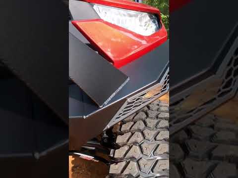 #ThumpedOut Polaris Ranger XP 1000 Crew Half Doors, Bumpers with Lights. #Polaris #UTV #SXS #Offroad