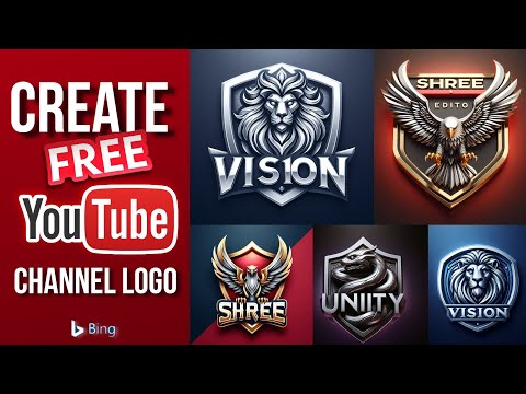 How to create a YouTube Channel logo for Free | ai logo maker