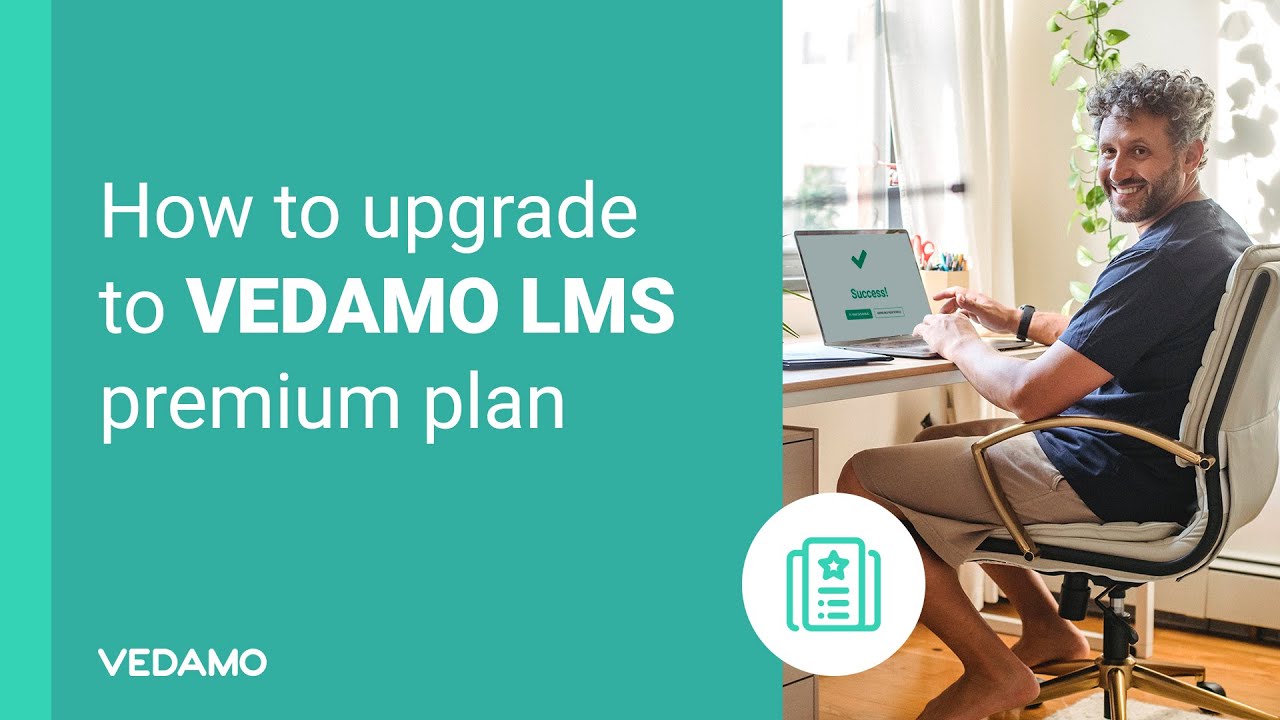 How to upgrade to LMS Premium plan in VEDAMO