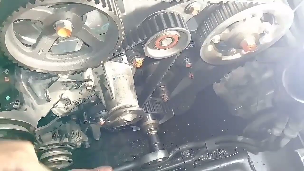 4D56 4D55 D4BH Timing Belt Replacement 