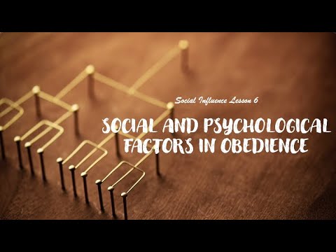 A-Level Psychology (AQA): Social and Psychological Factors in Obedience