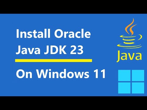 How to install Oracle Java JDK 23 on Windows 11 [2025]