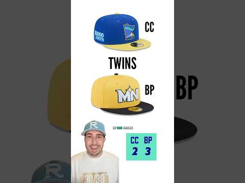 Standard vs. batting practice MLB City Connect hats (Part 1) #mlb #baseball
