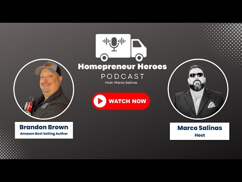 Brandon Brown of Browns Heating Air and Plumbing Visits The Homepreneur Heroes Podcast