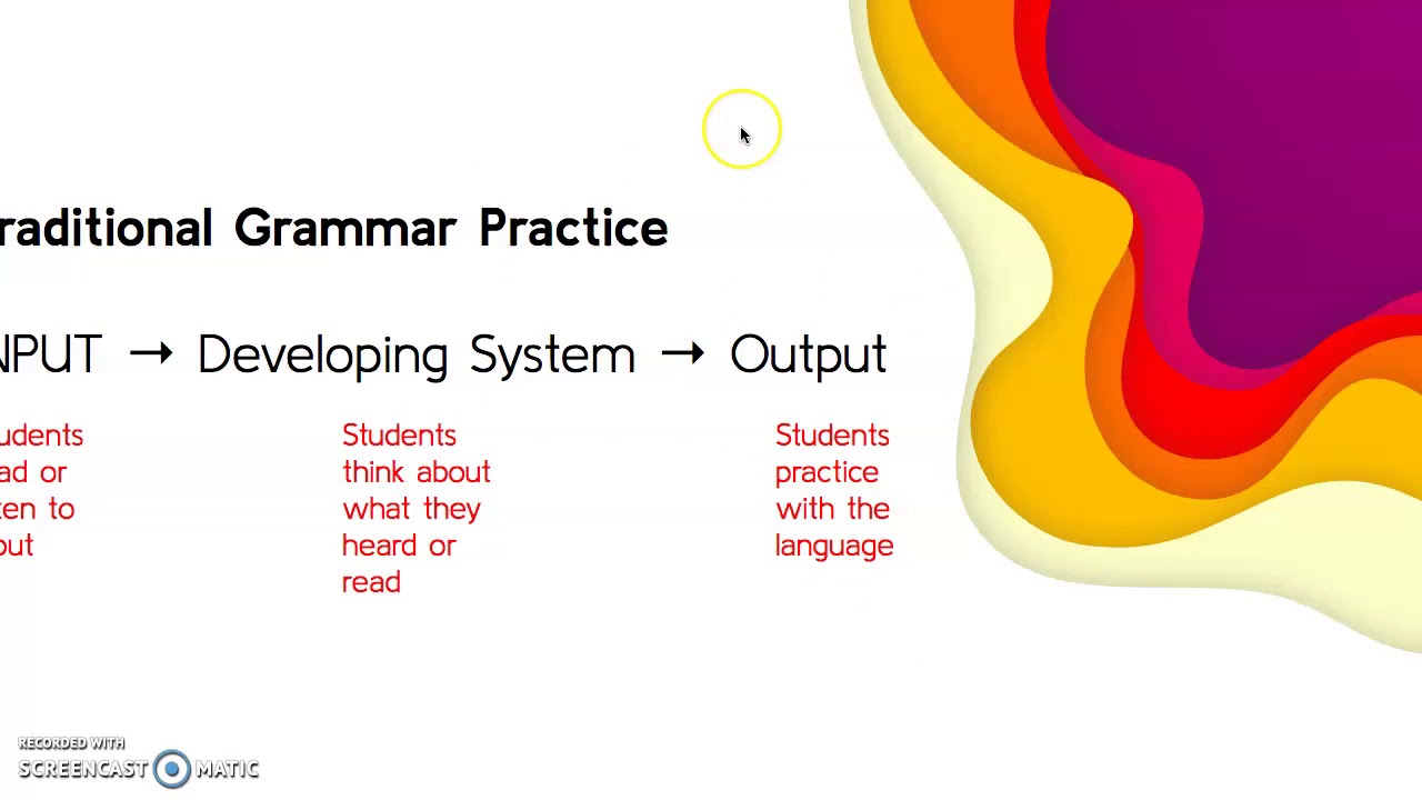 What Is Structured Input?