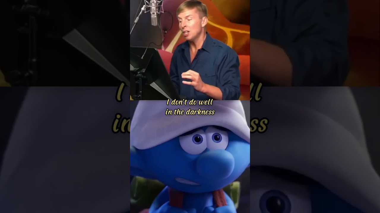 Smurfs voices cast #shorts