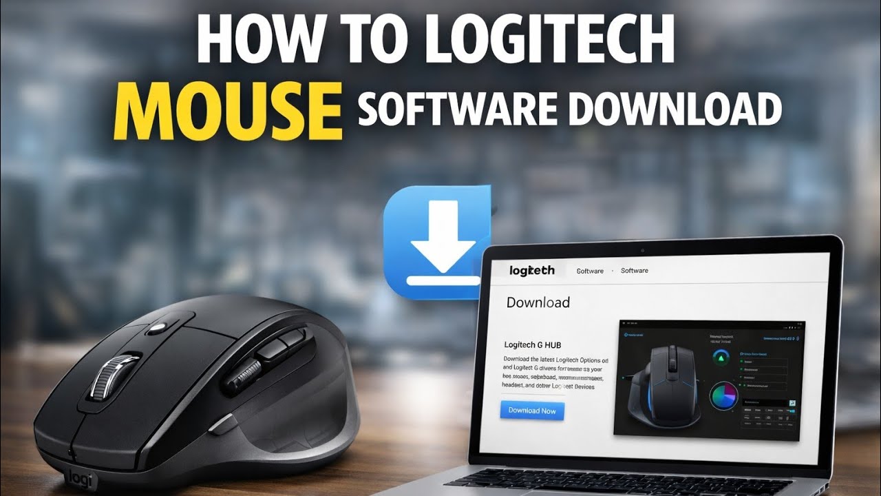 How to Logitech Mouse Software Download (G HUB vs Logi Options)