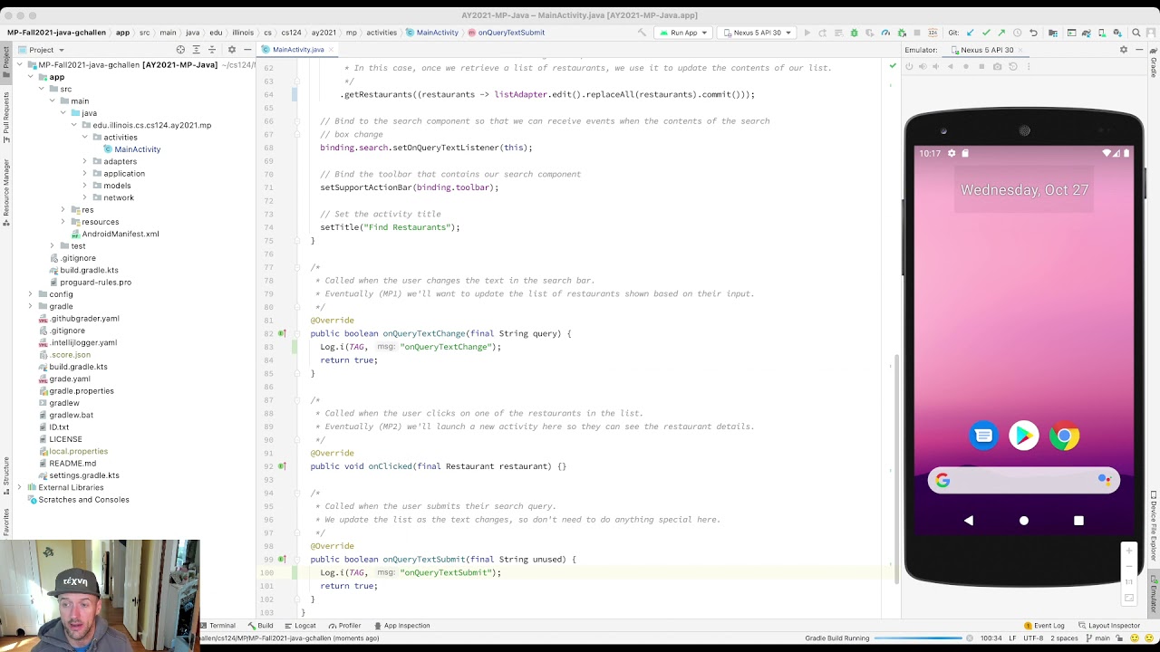 CS 124 Java: Introduction to Callback Functions