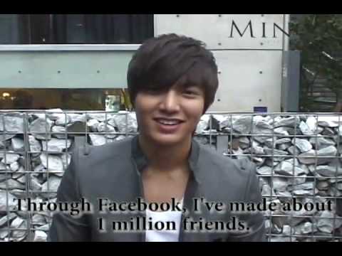 Lee Min Ho Facebook 1 Million Event