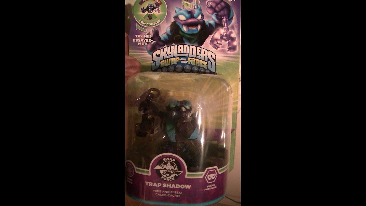 SKYLANDERS SWAP FORCE TRAP SHADOW UNBOXING