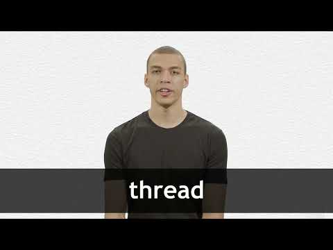 How to pronounce THREAD in American English
