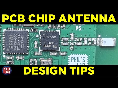 PCB Chip Antenna Hardware Design - Phil's Lab #139