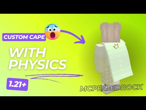 Custom Cape With Physics - Minecraft Bedrock Texture Packs - CurseForge