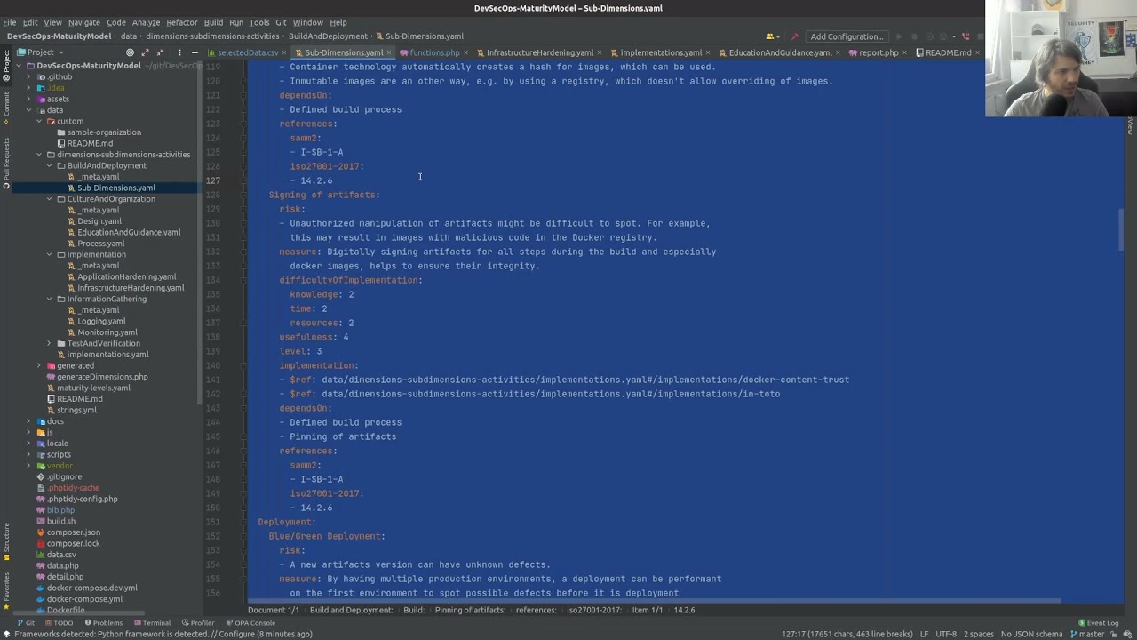 DevSecOps Maturity Model Assessment