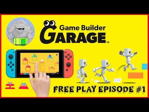 The Beginning Of My First EPIC Game! (Game Builder Garage Free Play - Ep. #1)