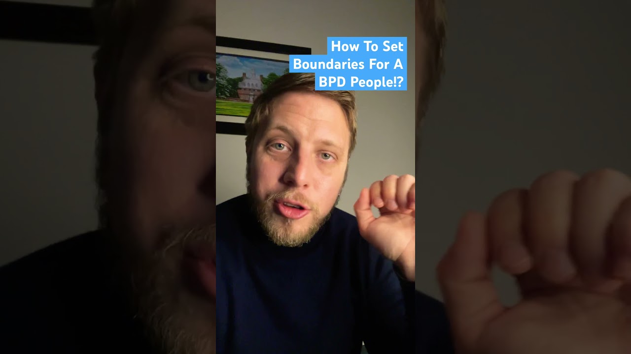 How to set boundaries with a borderline personality disorder!? #bpdhelp #bpd