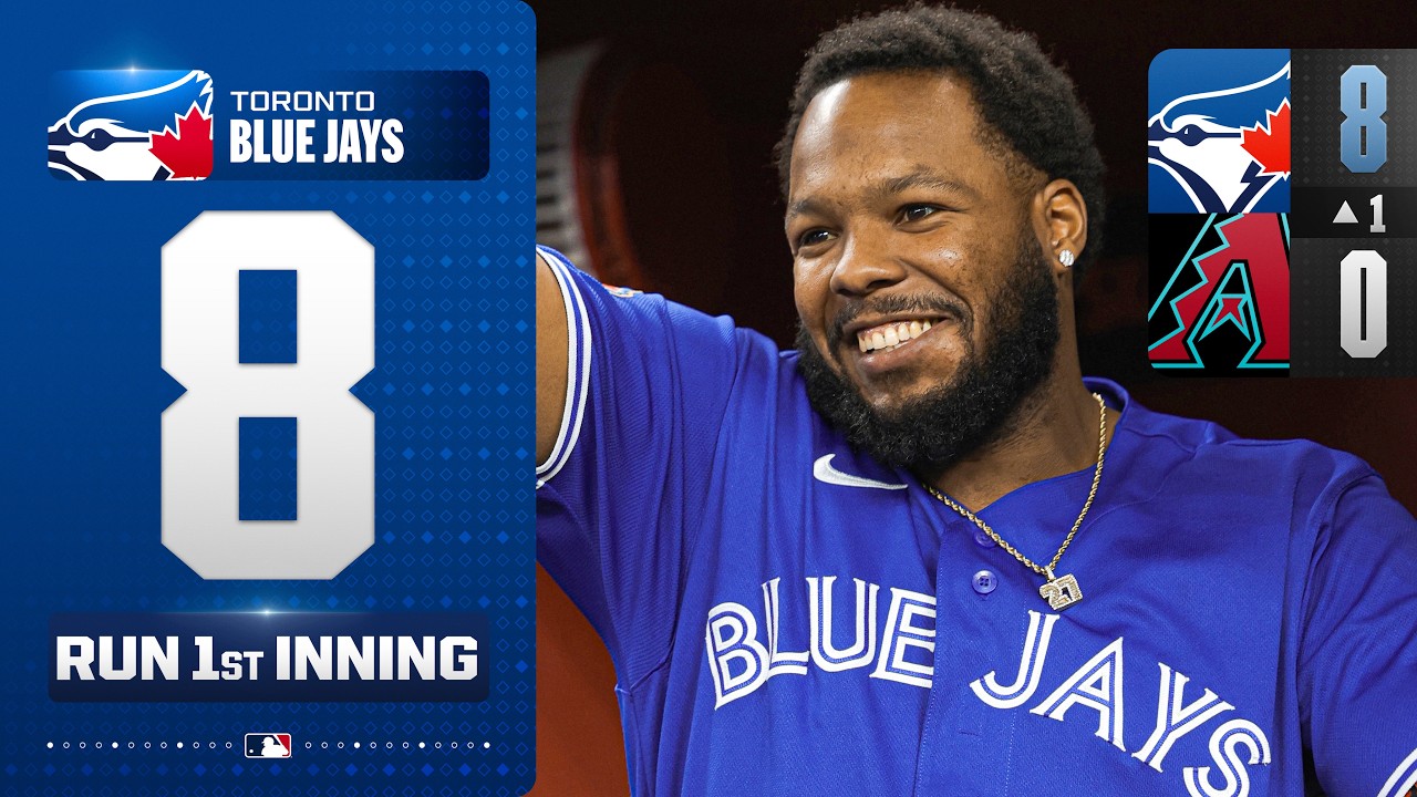 WHAT A START! The Blue Jays score EIGHT RUNS in the 1st inning! (Full inning) 🤯 MLB Highlights