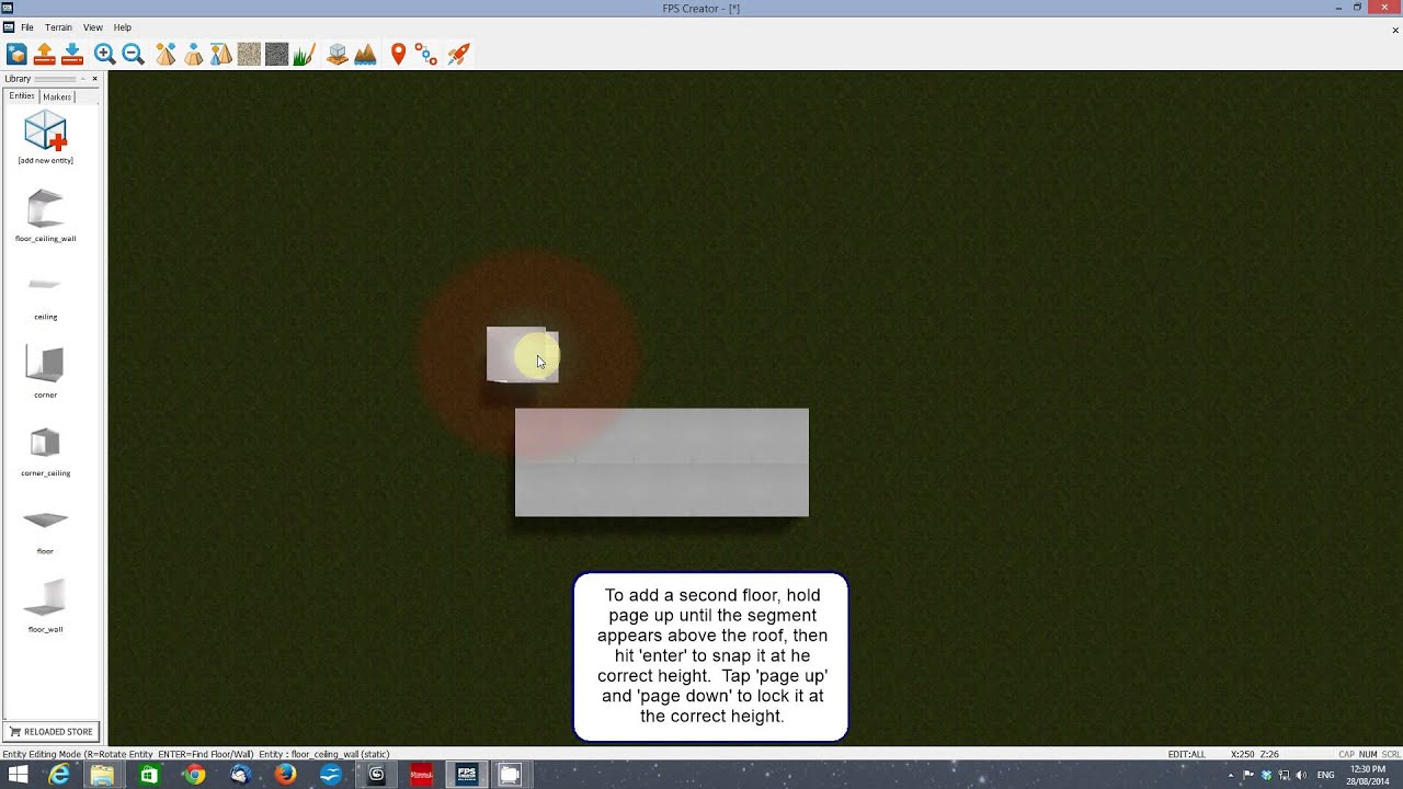FPSC Reloaded tutorial