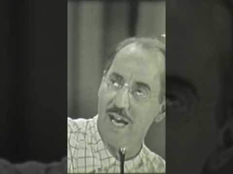 RetroShorts-Vintage Groucho Marx in “ You Bet Your Life “