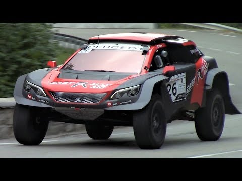 This Diesel Rally Car Sounds Incredibly Weird - Peugeot Dakar Racer ...