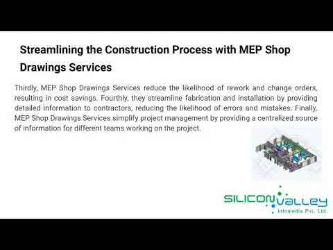 MEP Shop Drawings Services Siliconinfo