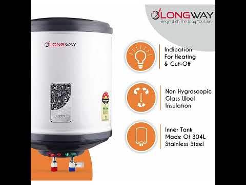 Buy Longway 10L Grey Instant Water Geyser with Free Installation Kit ...