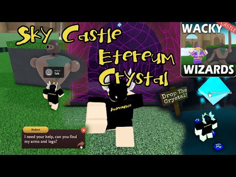 AndersonPlays Roblox Wacky Wizards 🏰Sky Castle Update - How to Get Ethereum Crystal Ingredient