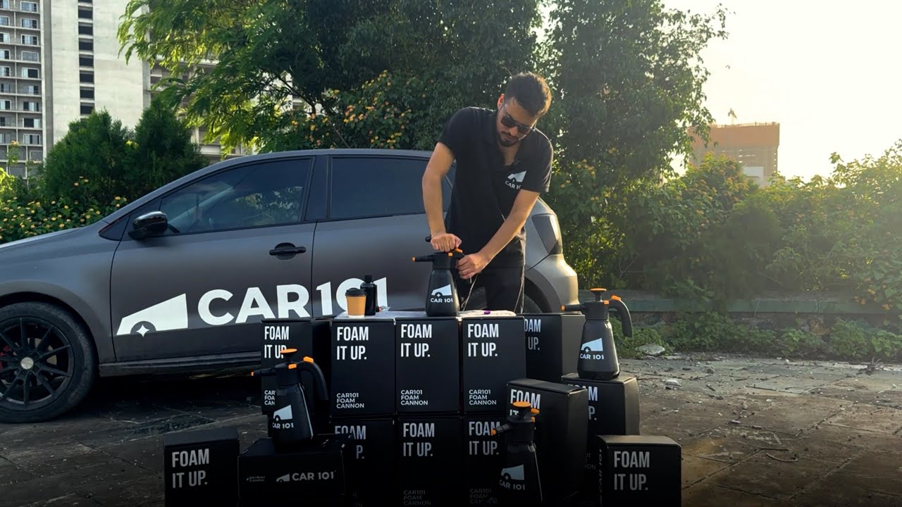 How to Use - Car101 Foam Sprayer 💦| Part- 1