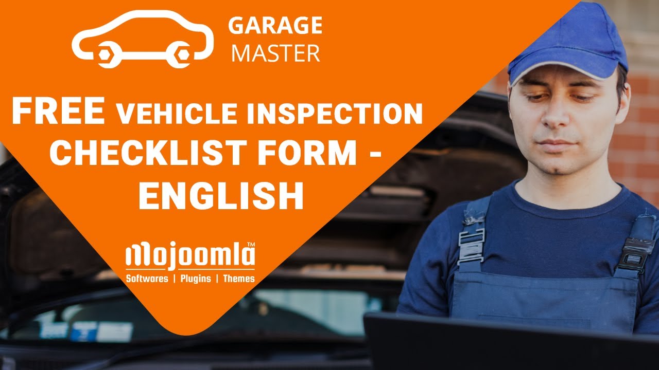 *FREE* Vehicle Inspection Checklist Form - Mojoomla #GarageSoftware