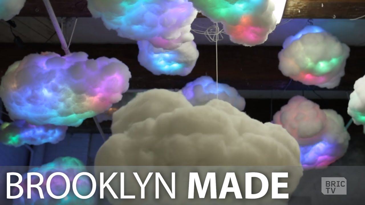 Richard Clarkson's Interactive Cloud Speaker Lamp | Brooklyn Made