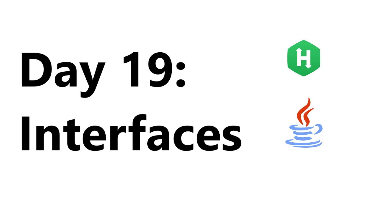 Hackerrank Day 19: Interfaces Solution - Java 8| 30 Days Of Code Hackerrank