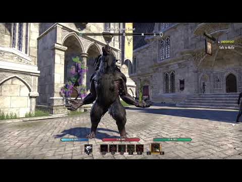 Can we make this the werewolf player model? — Elder Scrolls Online