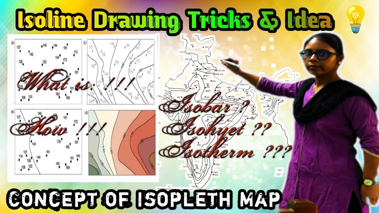 Isoline drawing technique with Isopleth map
