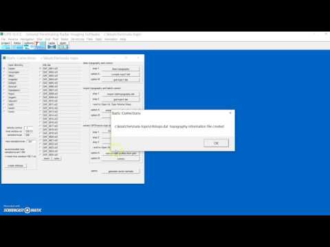 GPR-SLICE Software Tutorial: How to do standard batch topographic corrections