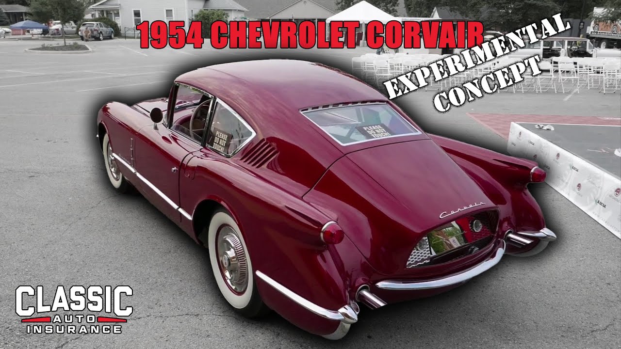 1954 Corvette Corvair: The Story of the Fastback Coupe Concept That ...