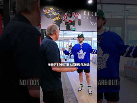 Toronto finding out they’re playing Boston in the first round