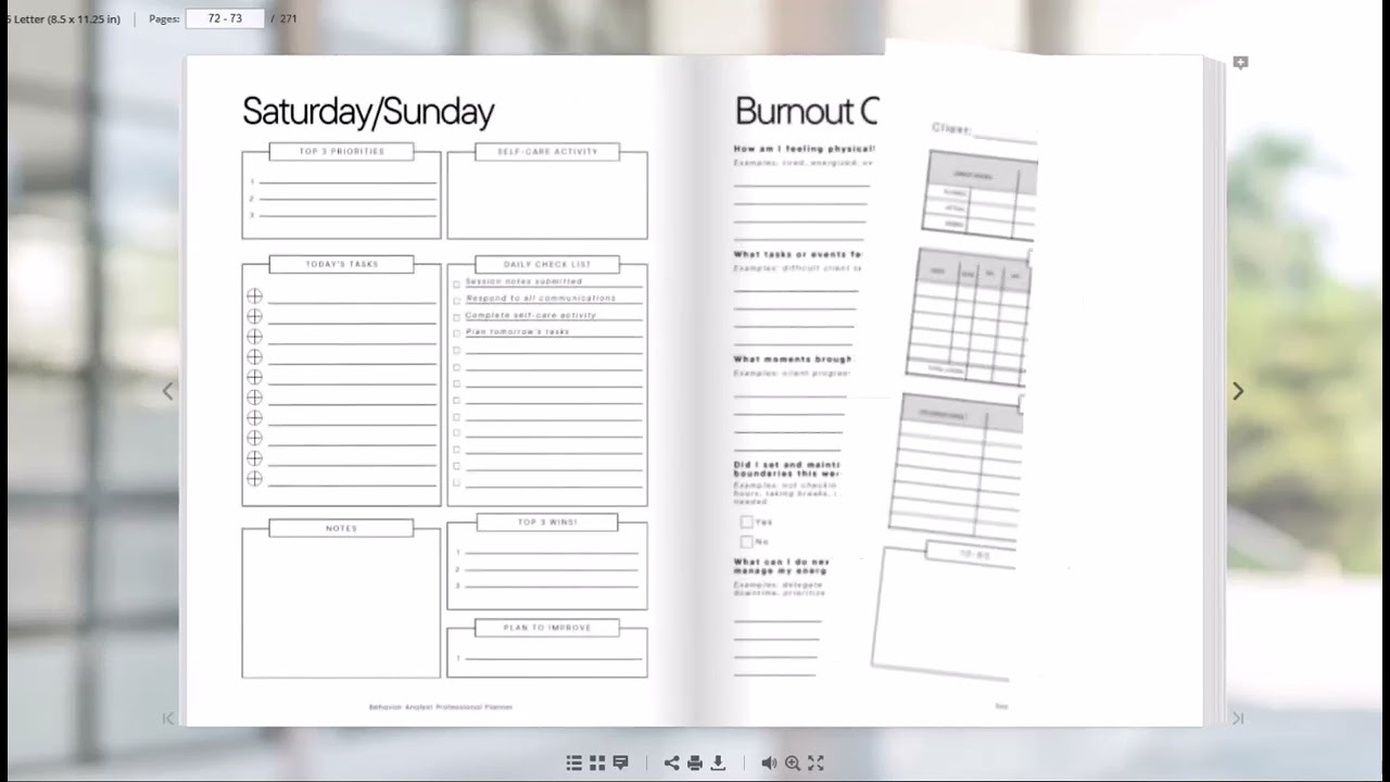 BCBA Planner: The ONLY Planner Designed Specifically for Behavior Analysts