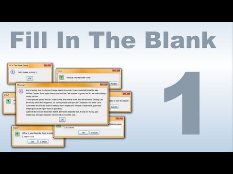 Java Swing #1 "JOptionPane" Tutorial