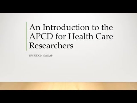 001 An Introduction to the APCD