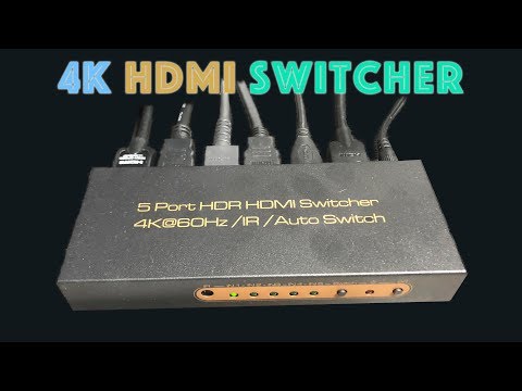 4k HDMI Switcher Unboxing