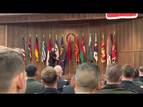 Graduation Ceremony Engineer Captains Career Course 03-22 Fort Leonard Wood Missouri US Army