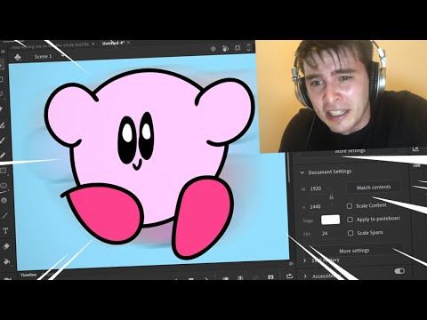ANIMATING KIRBY SPEEDRUN ANY%