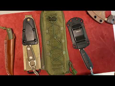 MOLLE Knife Attachments for Range Bag