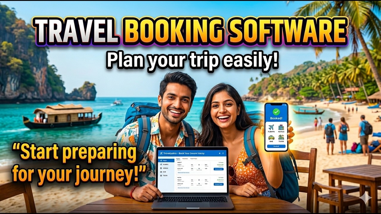 Best Travel Booking Software 2026 | Smart Tour & Travel Management System
