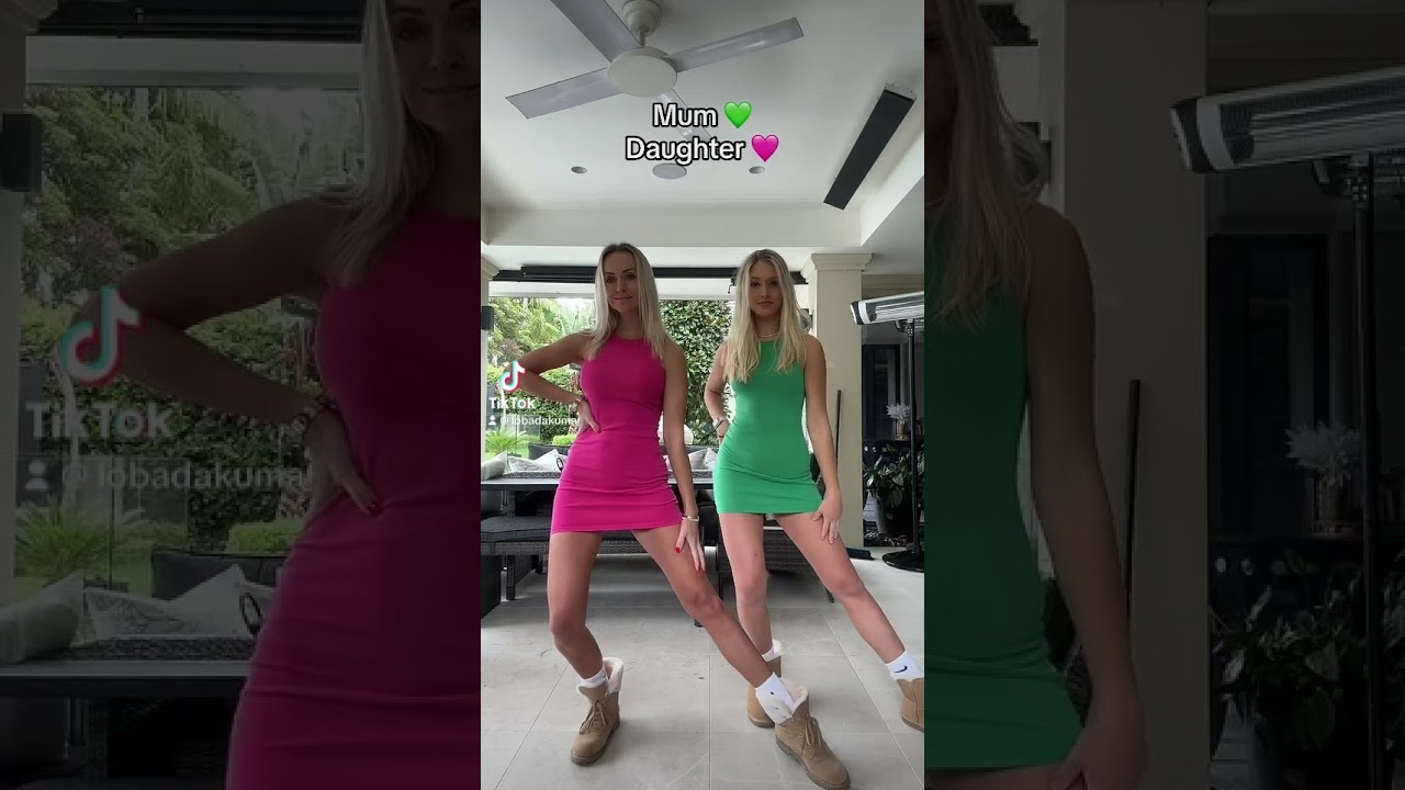 We’re back 💚🩷 #mum #daughter #dance #fun