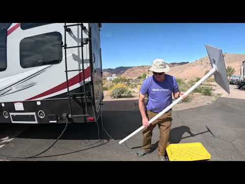 Ultimate Guide to Choosing Your Starlink RV Pole Kit | Hitched4fun.com