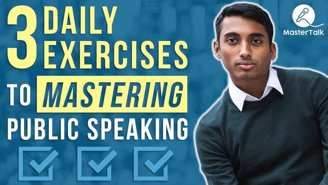 3 Daily Public Speaking Exercises