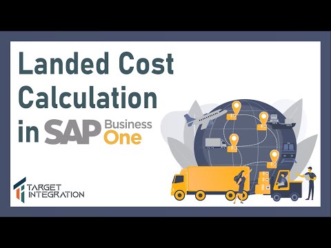 How Landed cost calculation is done in SAP Business One? | SAP Business One Features
